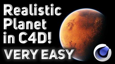 Realistic Planets in Cinema 4D: Model, Texture, light and animate a ...