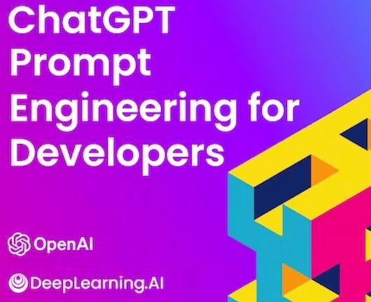 Chatgpt Prompt Engineering For Developers Coursera Mooc List